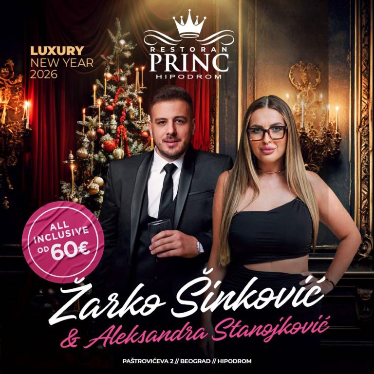 Restoran Princ Nova godina – Docek nove godine 2026
